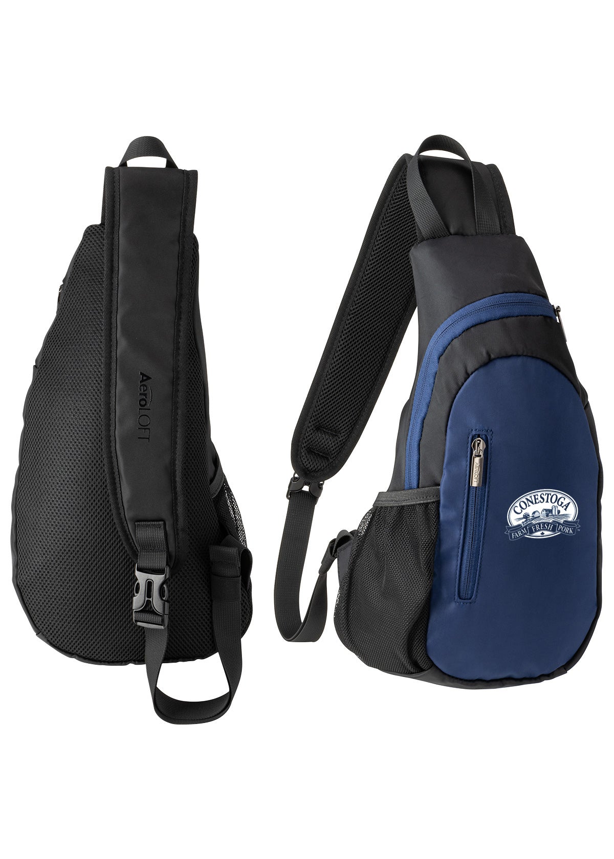 AeroLOFT™ Crossbody Sling Backpack – Conestoga Meats Swag Store
